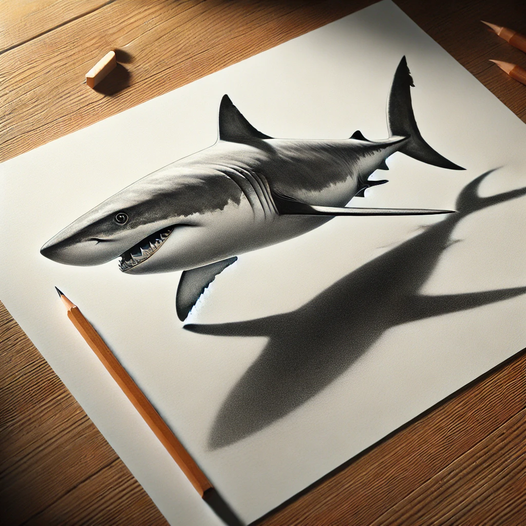 Shark Sketch – My Lovely Lens