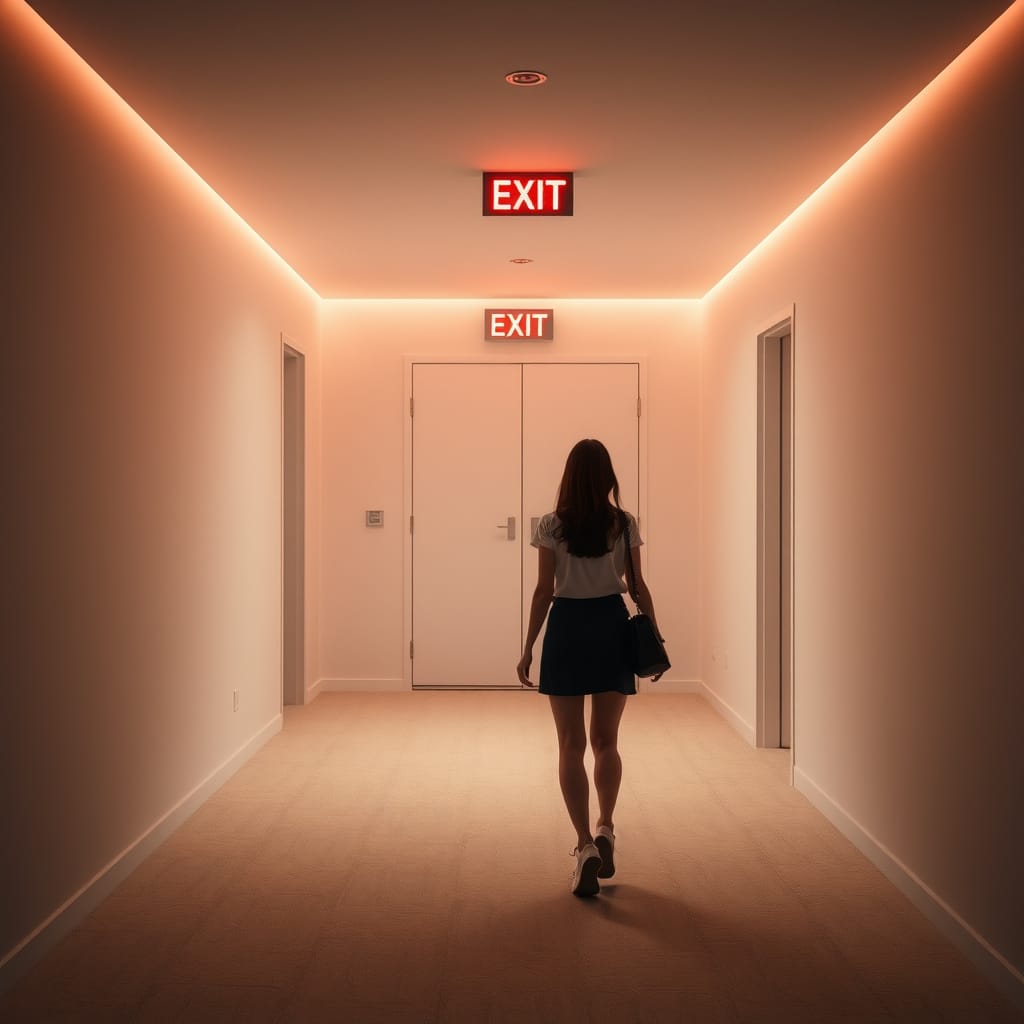 Exit Sign – My Lovely Lens